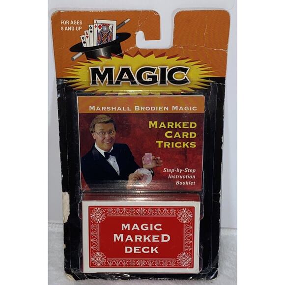 Marshall Brodien | Games | Marshall Brodien Magic Marked Card Trick Deck Tricks Vintage Nos ...